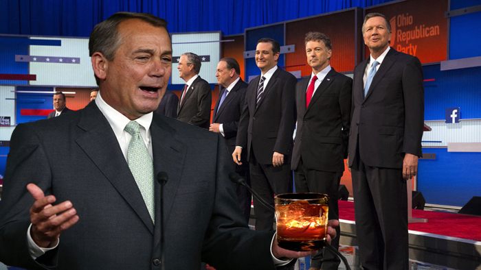 The Political Garbage Chute's Republican Debate Drinking Game