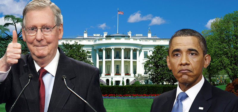 Mitch McConnell: Let's Make Obama a Three Term President!