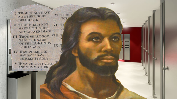 Jesus Christ Issues New Commandment: Thou Shalt Just Poop and Get Out ...