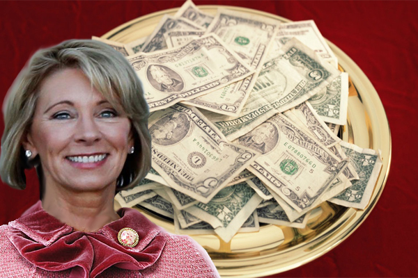 Betsy DeVos Wants Tithing Plates to Replace Public School Fundraisers ...