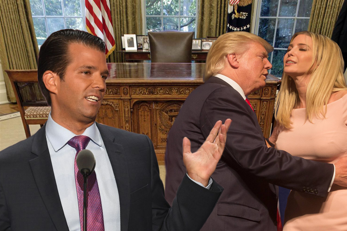 After Divorce, Donald Trump Jr. Hopes To Follow In Daddy's Footsteps ...