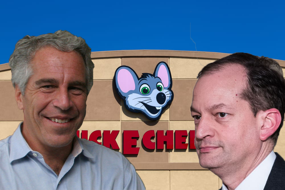 Epstein and Acosta Spotted Filling Out Employment Apps at Chuck E ...
