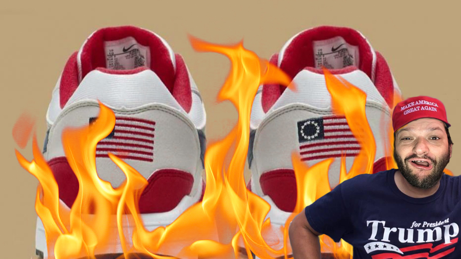 Local MAGA Supporter In Hospital With Burns on Feet After Nike Protest ...