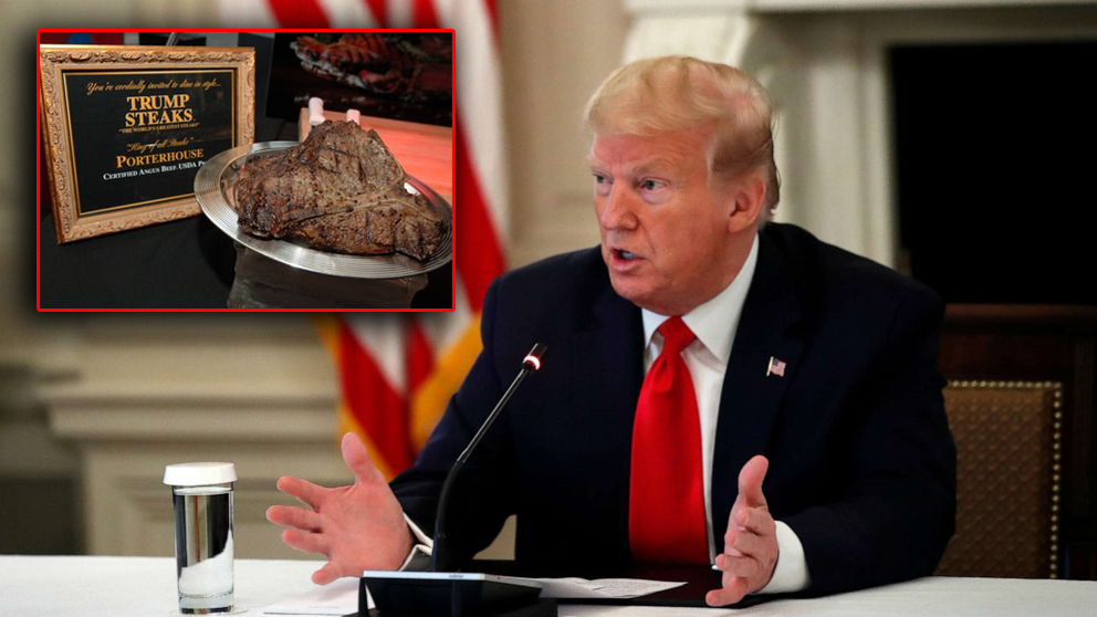 President Promises Americans 'The Trump Steak of Coronavirus Vaccines ...