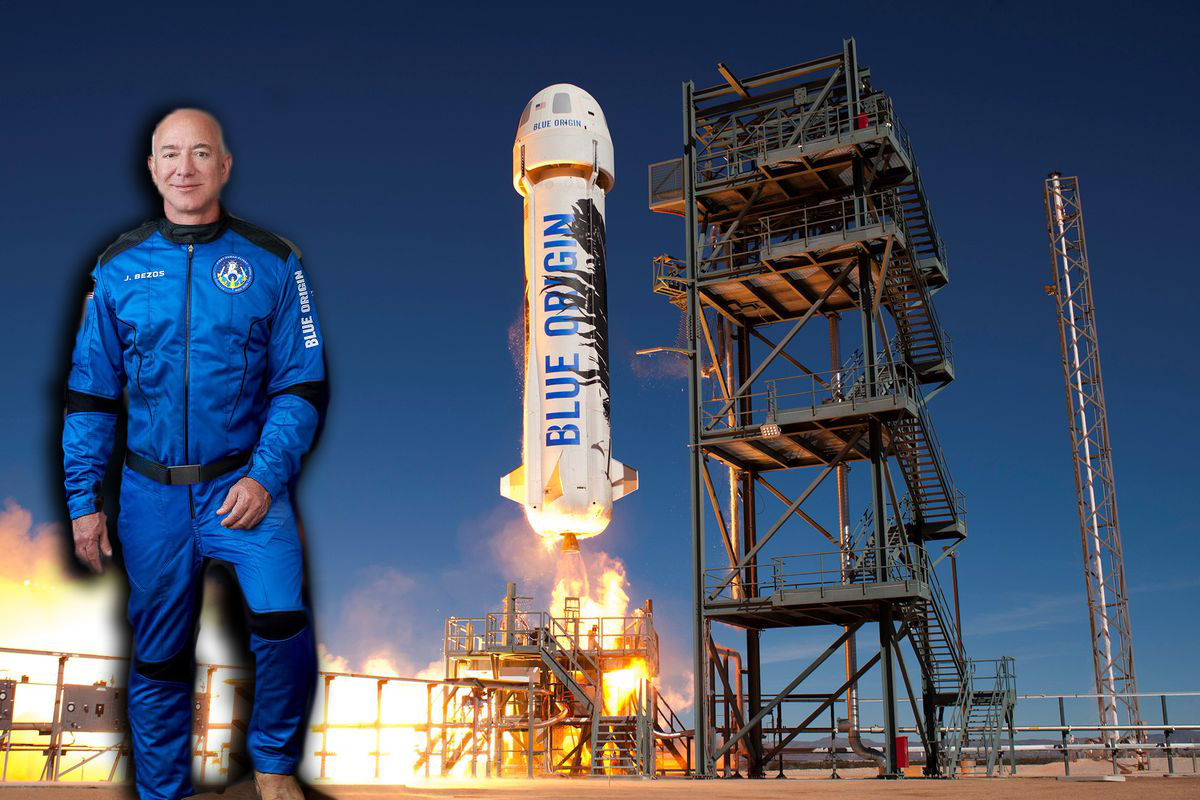 Bezos Calls His First Spaceflight "One Giant Leap for Billionaire Assholes"